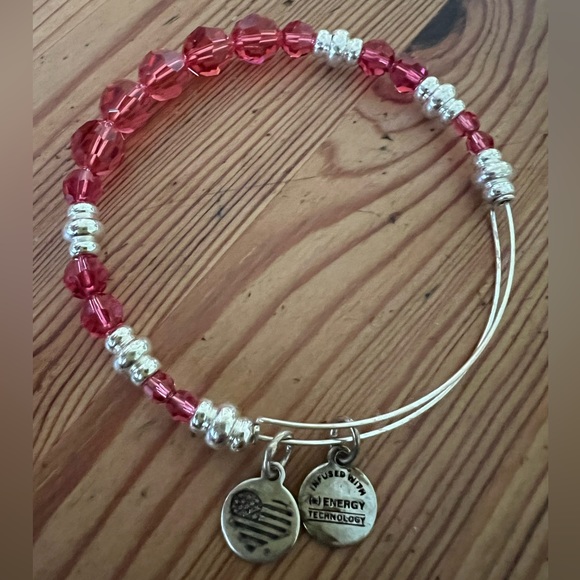 Alex and Ani | Jewelry | Alex And Ani Silverpink Crystal Expandable ...